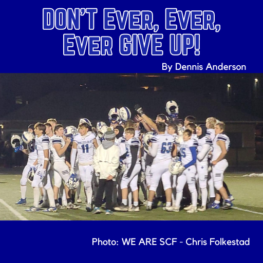 DON'T Ever, Ever, Ever GIVE UP! — The WE ARE Network